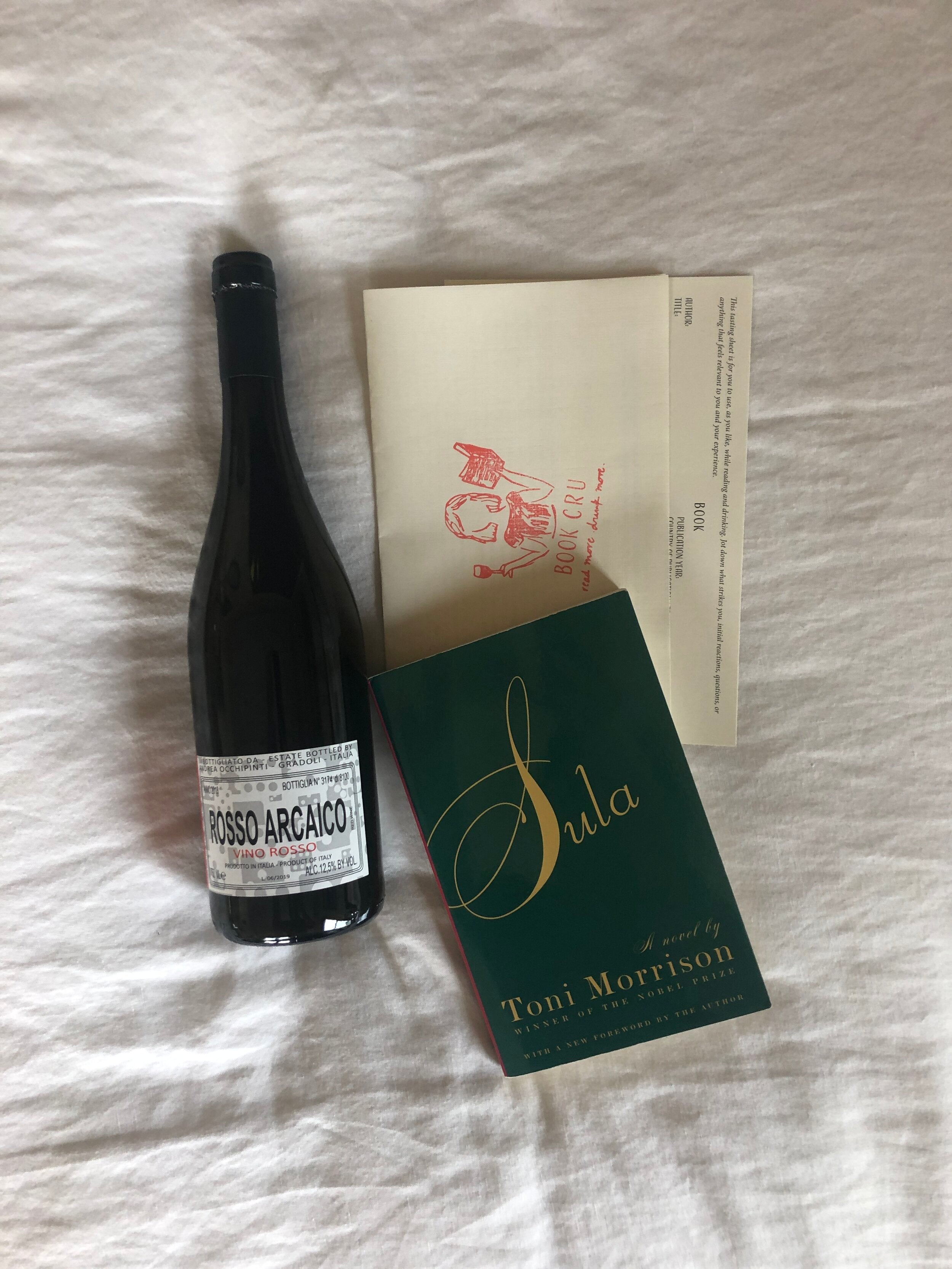 Sula, Toni Morrison & Rosso Arcaico, Occhipinti – Drink Books